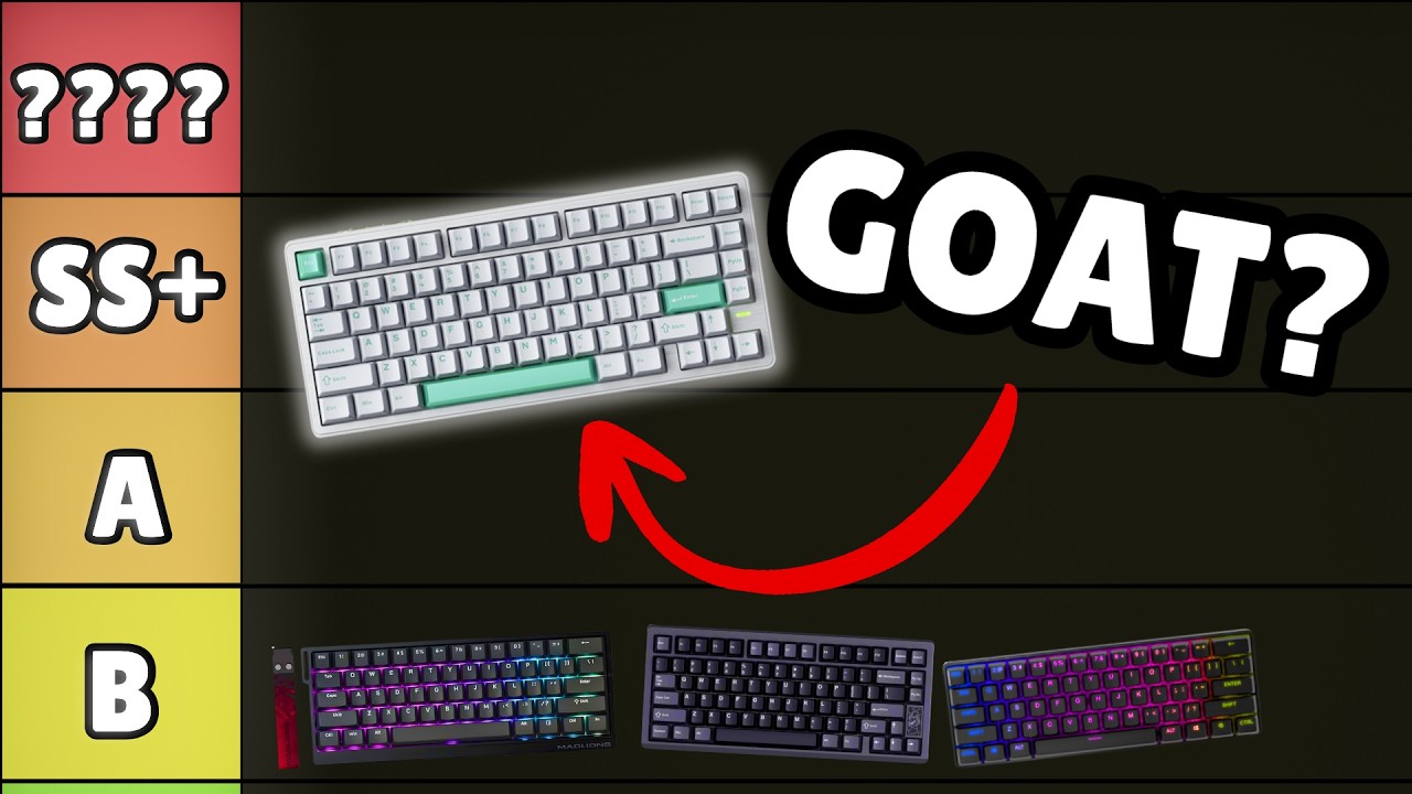 BRUTALLY Ranking the MOST Popular Gaming Keyboards on a Tier List ...