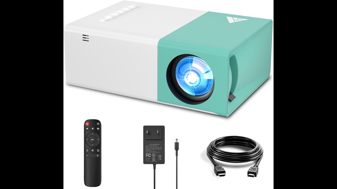 KHQ Mini Projector Review – Pros & Cons – 1080P Support HD Movie ...