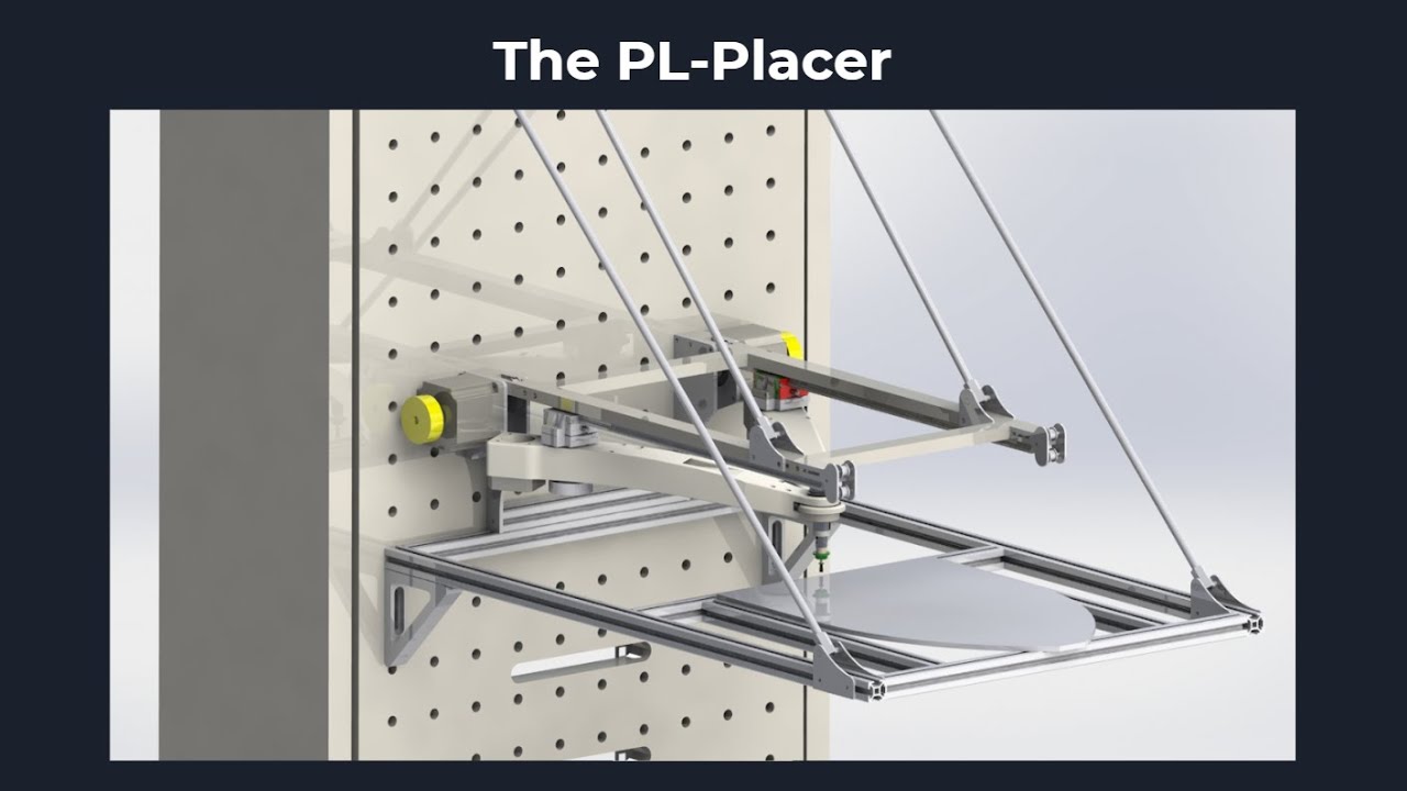 PL-placer (pick and place machine) - YouTube