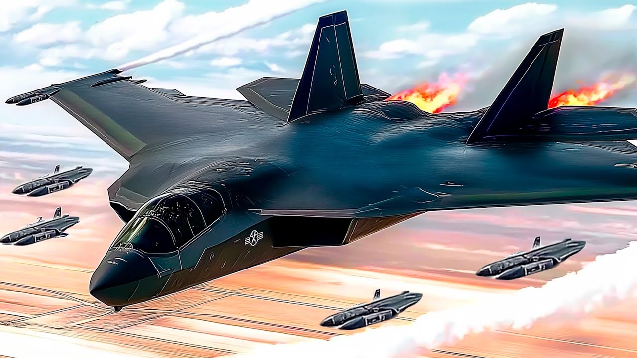 US F117 STEALTH BOMBER Armed NUCLEAR Bunker Buster Bomb! - YouTube