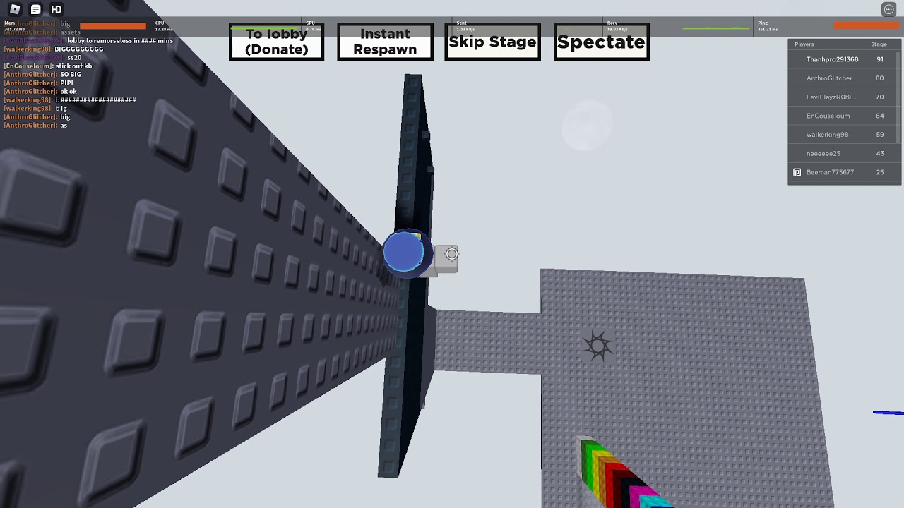 Roblox | Wrap-Around Difficulty Chart Obby - Stage 91 (NULL #1) - YouTube