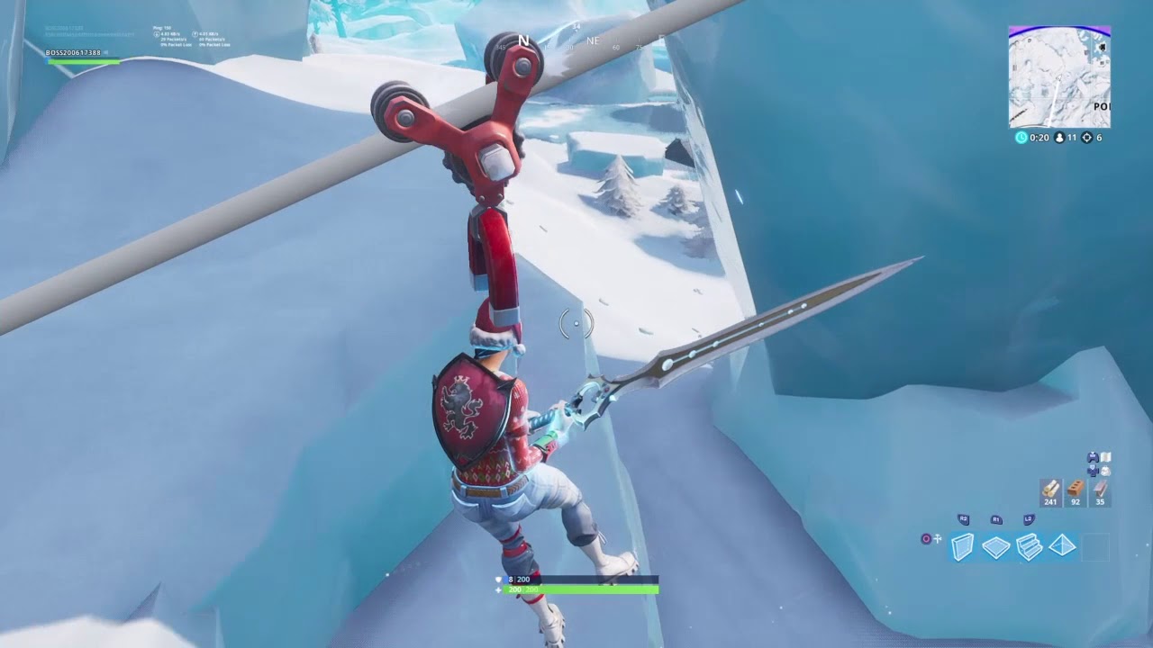 Fortnite brand new *SECRET*infinity blade win - YouTube