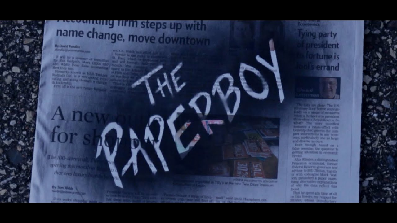 The Paperboy - (SHORT FILM) - YouTube