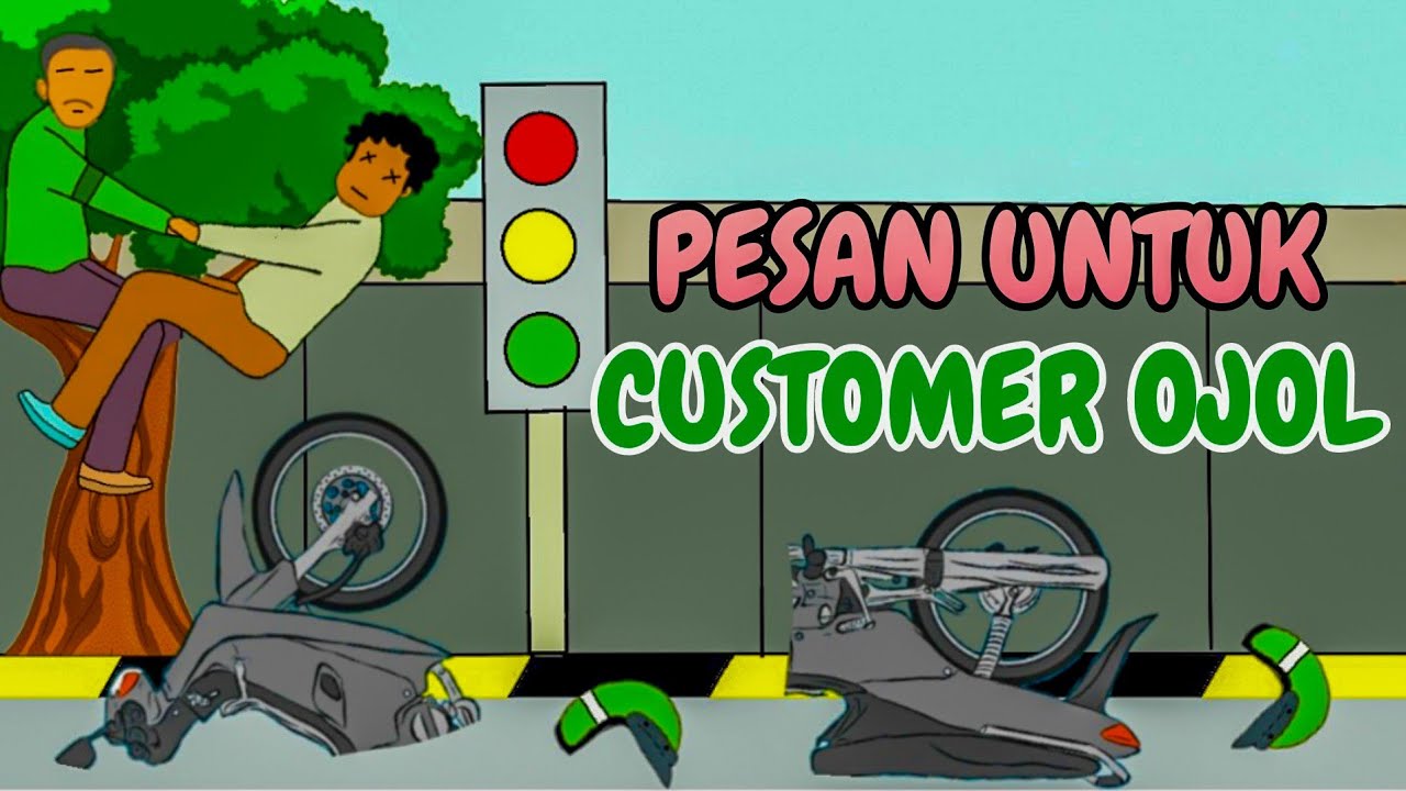 PENUMPANG OJOL !! Animasi Lucu - YouTube