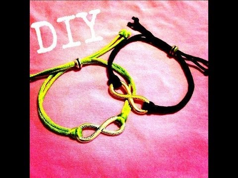 Infinity Link Knotted Bracelet DIY December Day 4 - YouTube