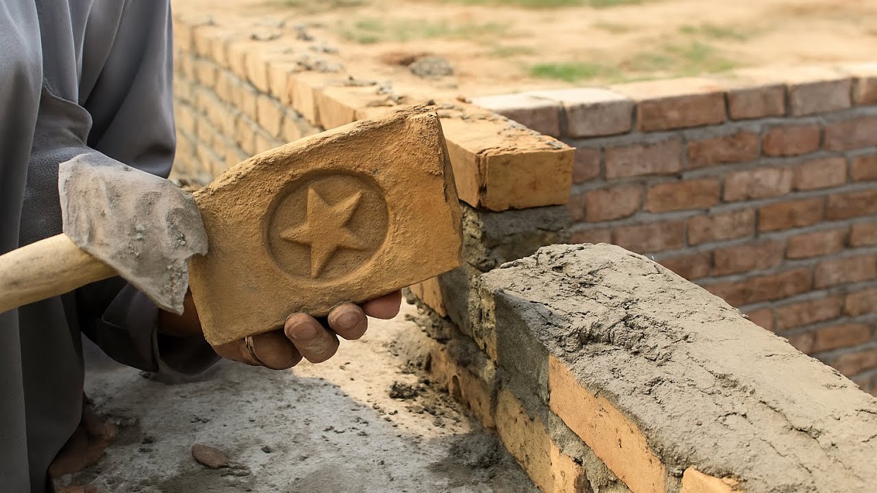 MR Brick Masonry with Scaffolding Setup - YouTube