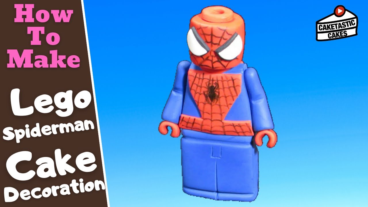 LEGO SPIDERMAN Cake Decorating Tutorial How to Make AVENGERS Superhero ...