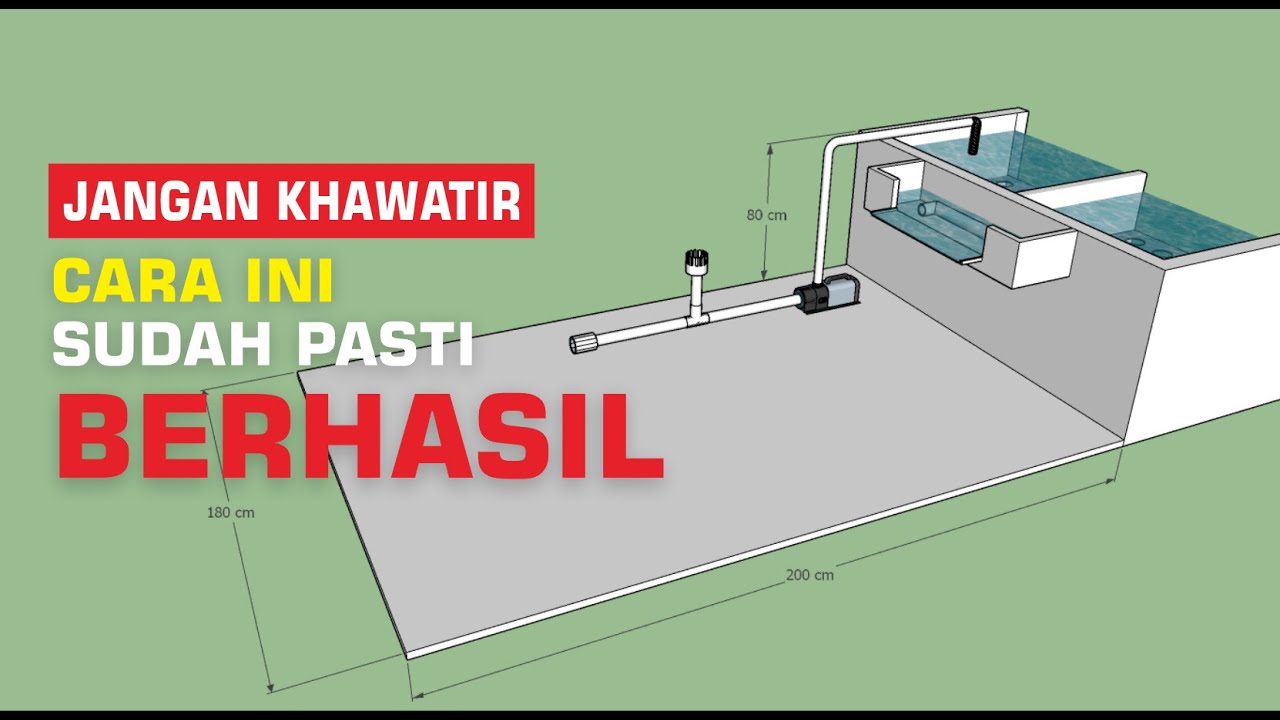pemasangan pompa dan instalasi pipa pada chamber susulan di kolam ...