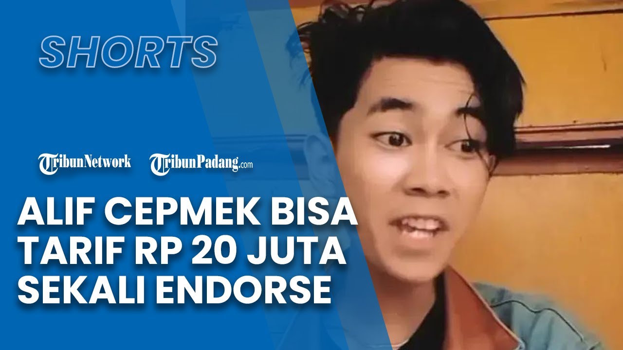 Fantastis! Tarif Alif Cepmek Capai Rp 20 Juta untuk Sekali Endorse ...