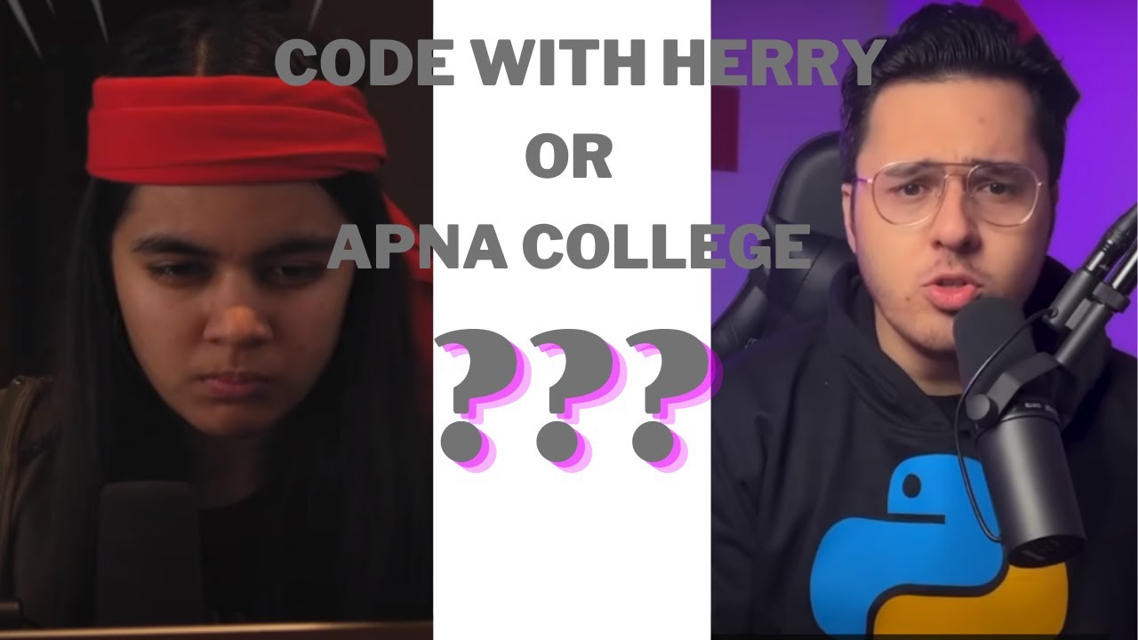 Codewithharry Vs Apnacollegeofficial Journey Into The Unknown For Heart Pounding Suspense