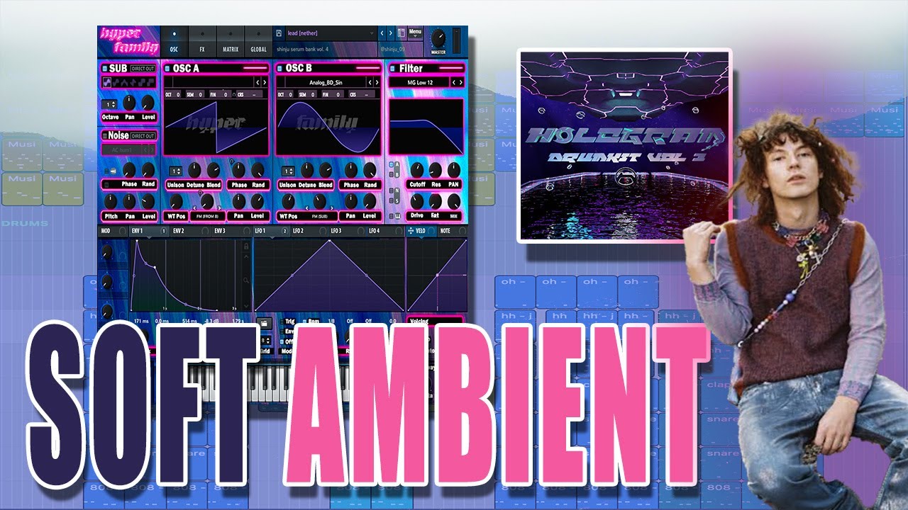 Ambient Trap Beat Tutorial For Artist Like Bladee - YouTube