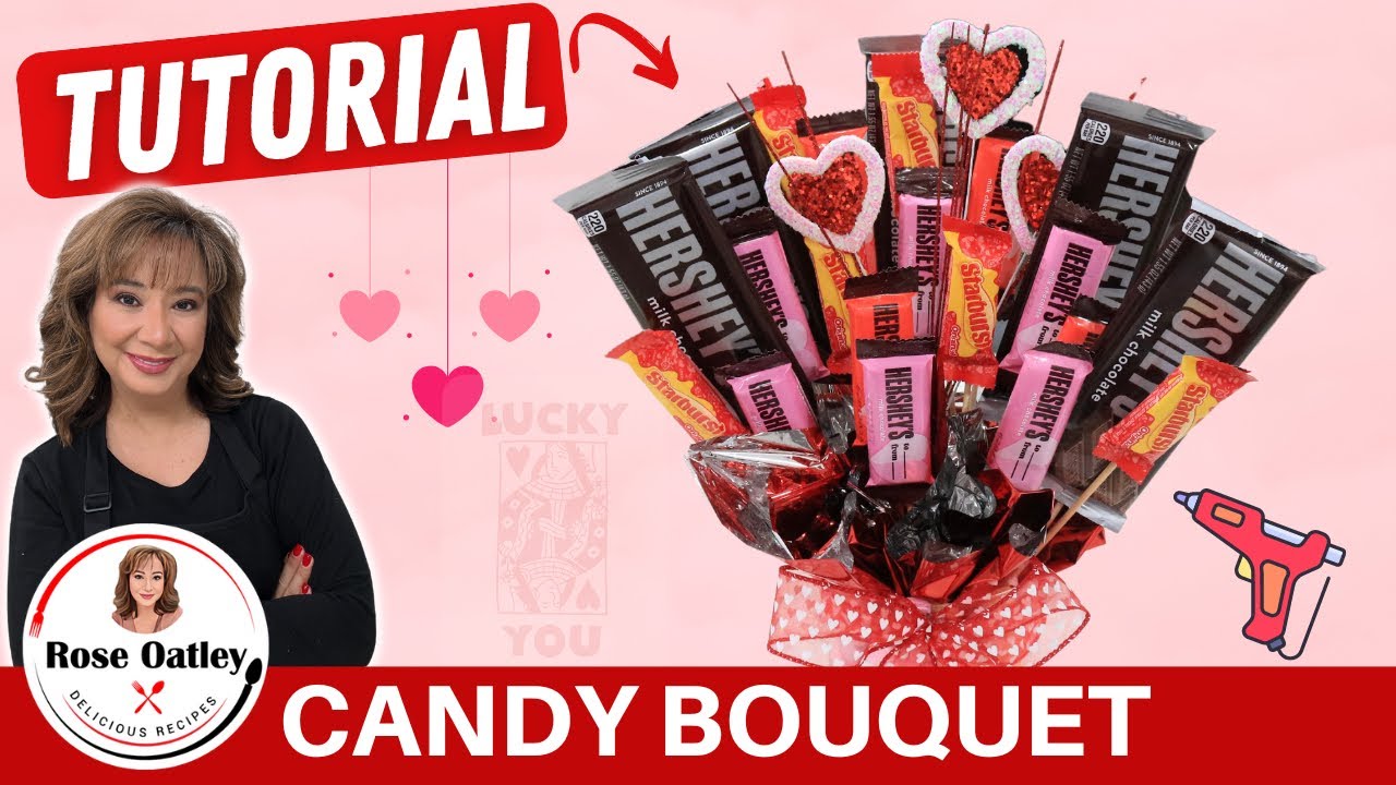 How To Make A Candy Bouquet Youtube