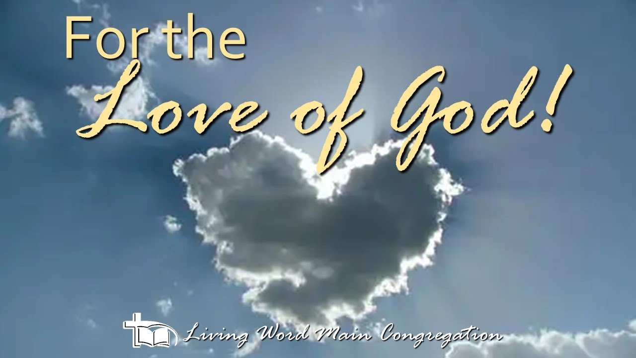 Chuck Day - For the Love of God (2023/10/08 11:15 Service) - YouTube