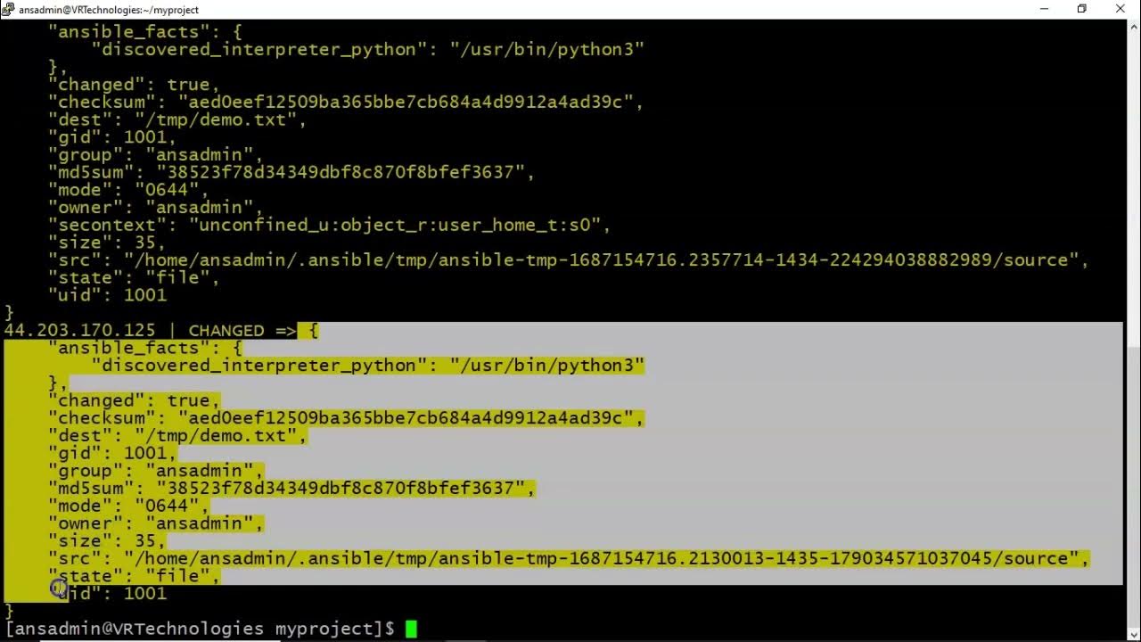Section-7: Video-1: Why Ansible Ad-hoc tasks or operations are called idempotent ...