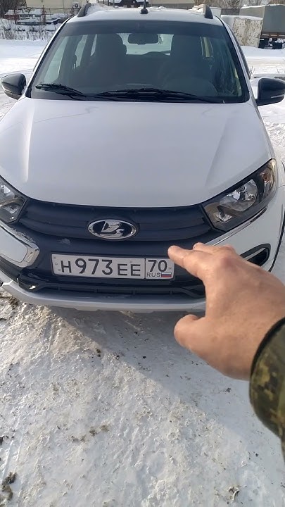 Зимняя защита радиатора на Лада Гранта ФЛ #ladagranta #automobile #лада ...