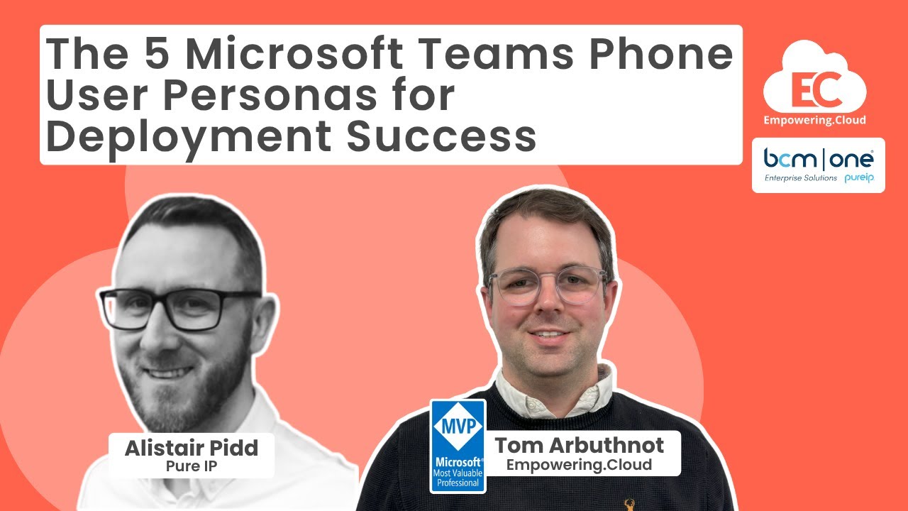 The 5 Microsoft Teams Phone User Personas for Deployment Success - YouTube