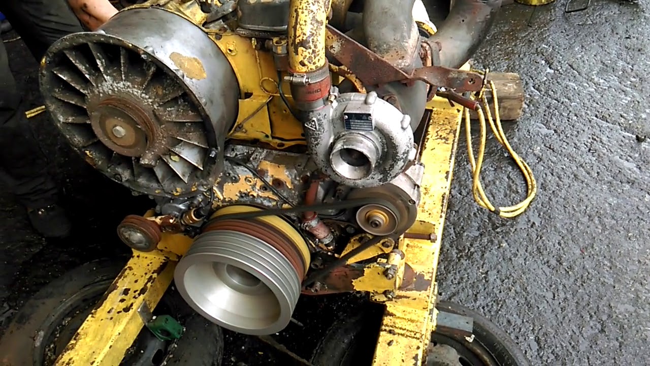 Deutz BF6L913C 4700h - YouTube