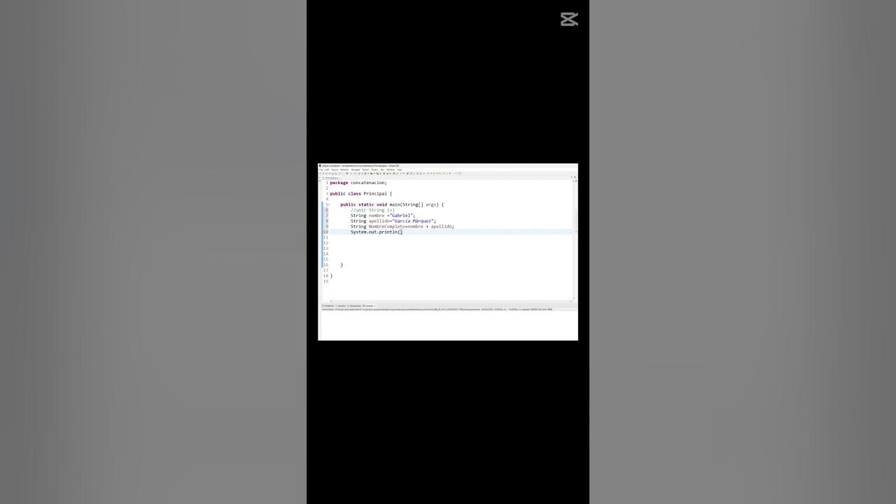 Concatenar en JAVA - YouTube