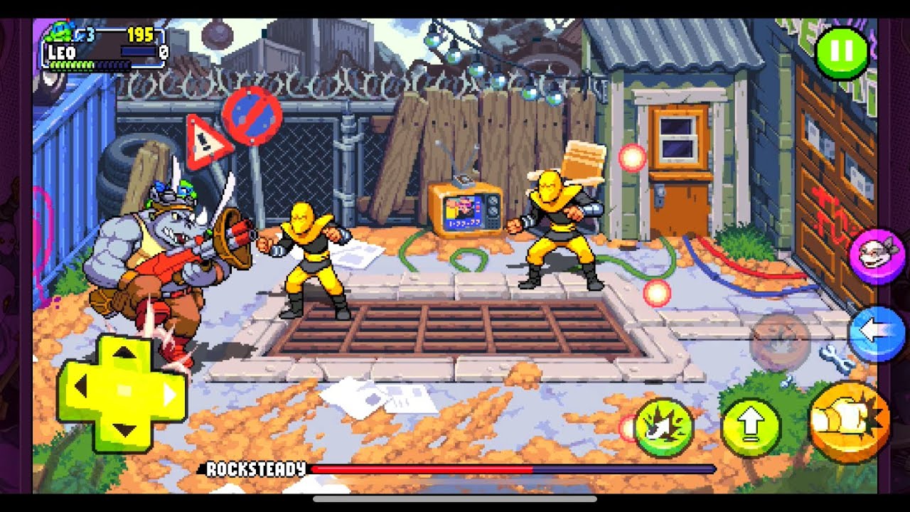 Let’s play new game tmnt:shredder’s revenge mobile || GameWalkthrough ...