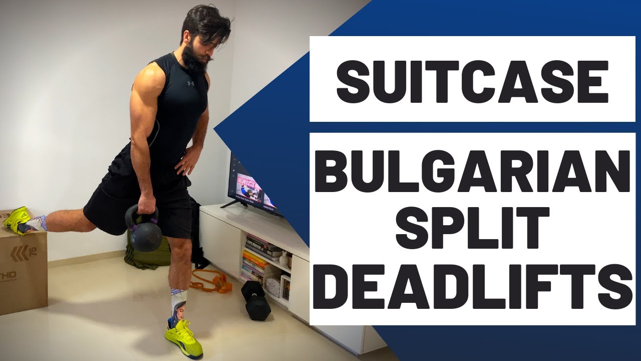 Suicase Bulgarian Split Deadlifts - YouTube