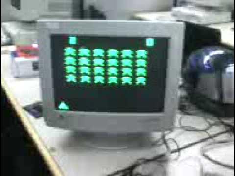 Space Invaders VHDL - YouTube