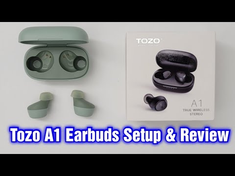 Tozo A1 Earbuds Setup & Review - YouTube