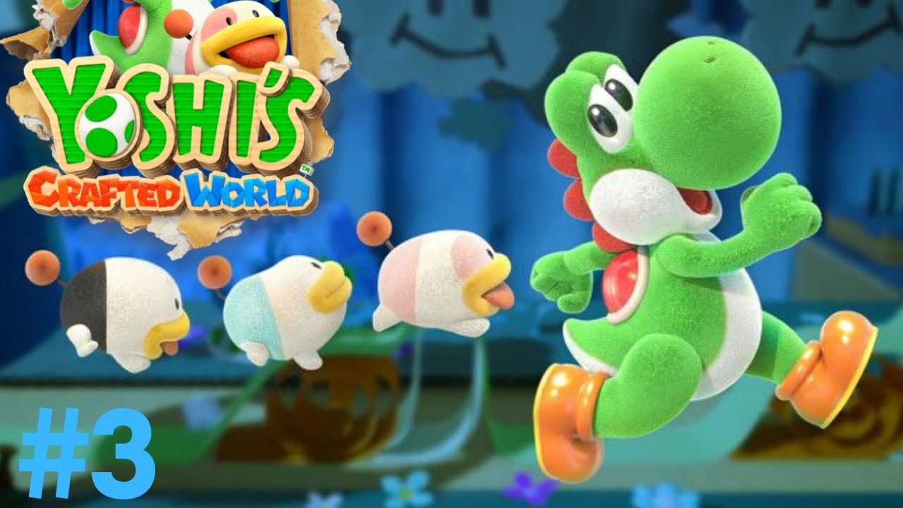 Yoshi's Crafted World: Rail Yard- Run Part #3 - YouTube