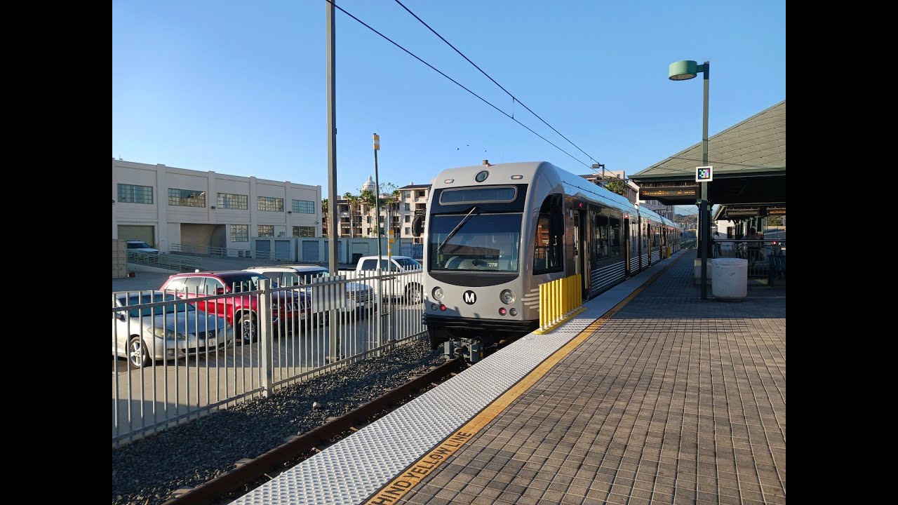 LACMTA/Metro 707: AnsaldoBreda P2550 on L Line (Gold) - Lincoln/Cypress ...