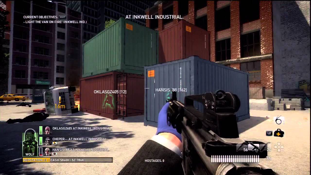 payday the heist (PS3/11) - YouTube