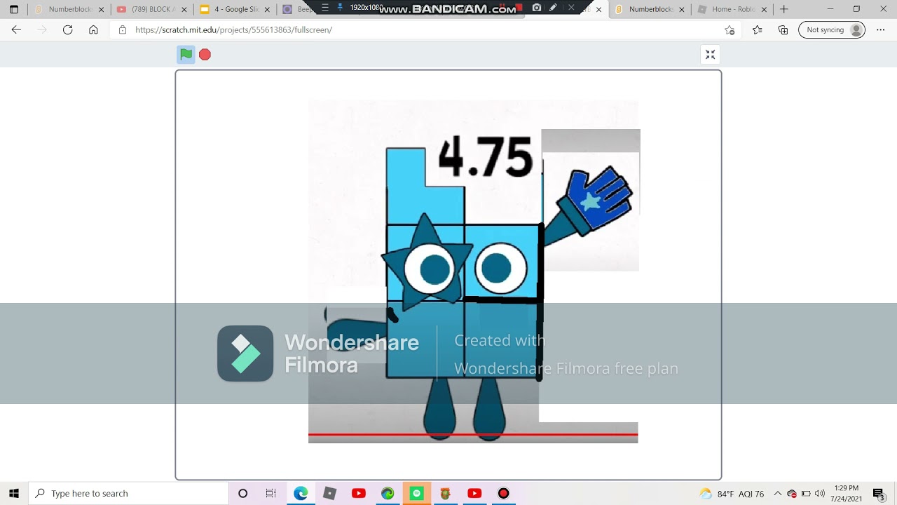 numberblock band _.75 1# for drty the creator - YouTube