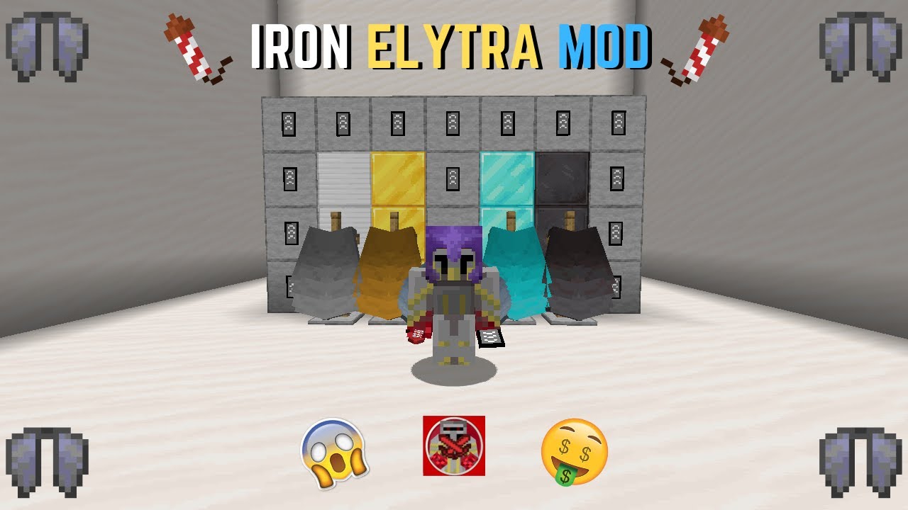 Mod Showcase #58: Iron Elytra Mod (Minecraft 1.16.5) - YouTube