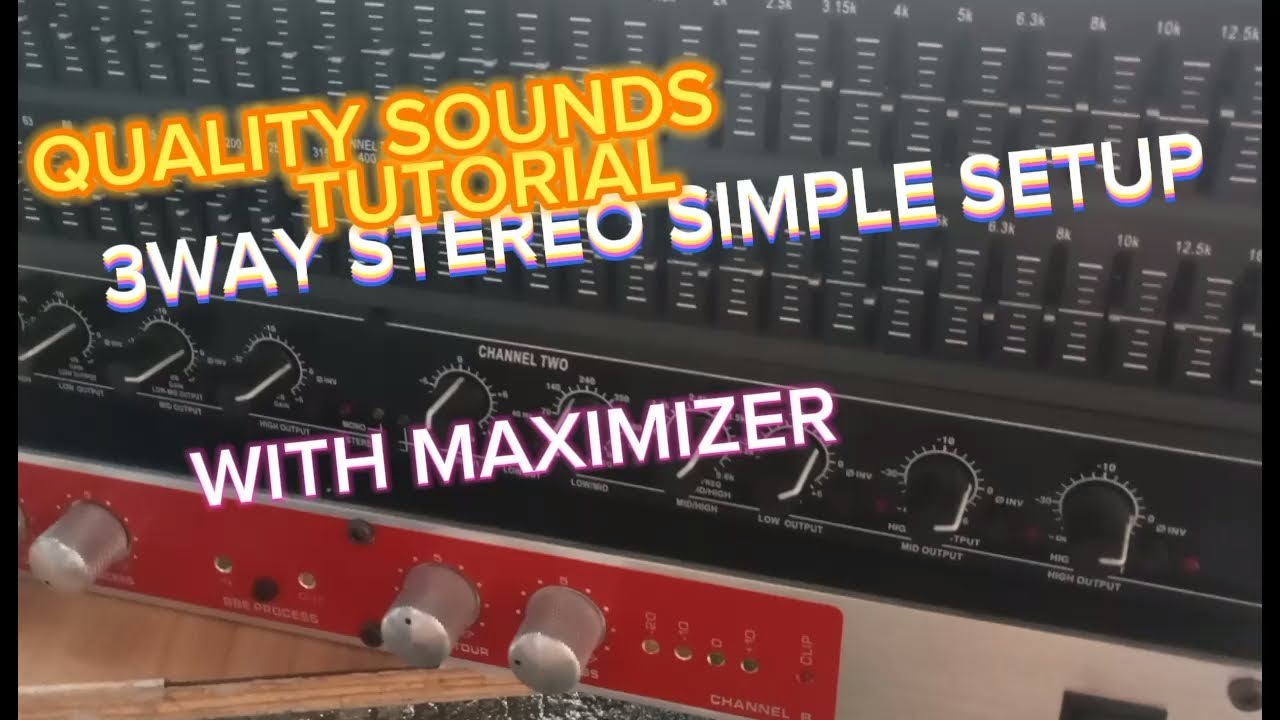 BASIC Sounds setup Simple Tutorials for Beginners MINI SOUNDS QUALITY ...