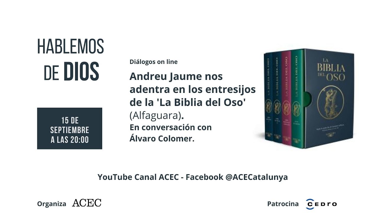 Hablemos de Dios - Andreu Jaume - Diálogos on line - YouTube