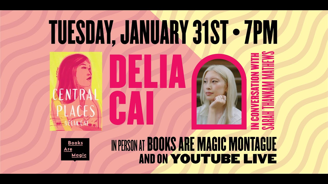 Delia Cai: Central Places w/ Sarah Thankam Mathews - YouTube