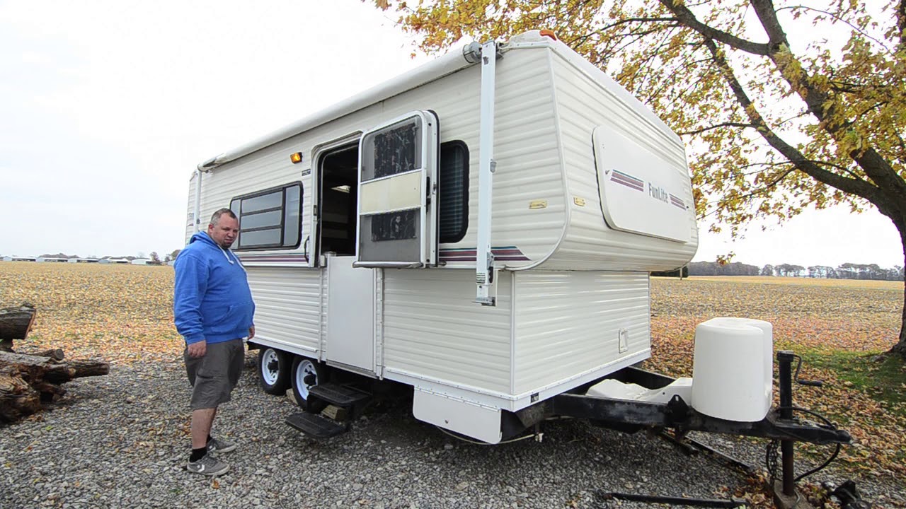 1996 FunLite Hi Lo camper - YouTube