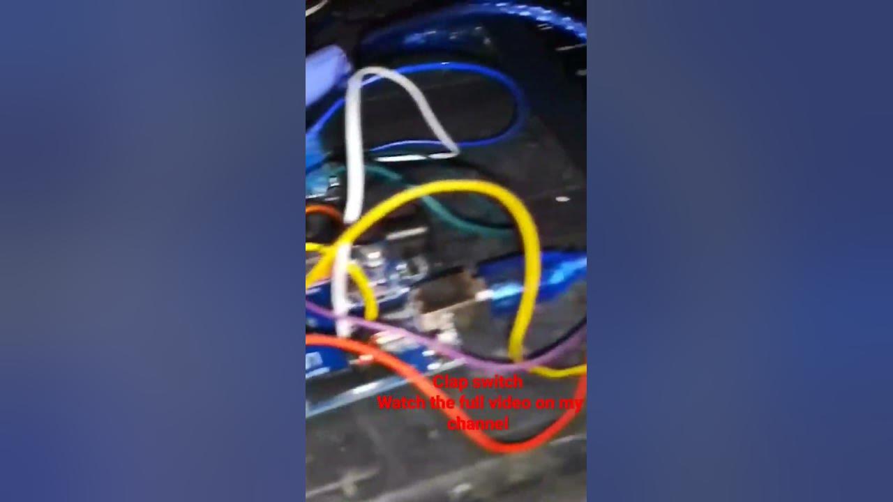 Clap Sensor Clip Arduinoprogramming Tech Arduinoboard Arduino Youtube