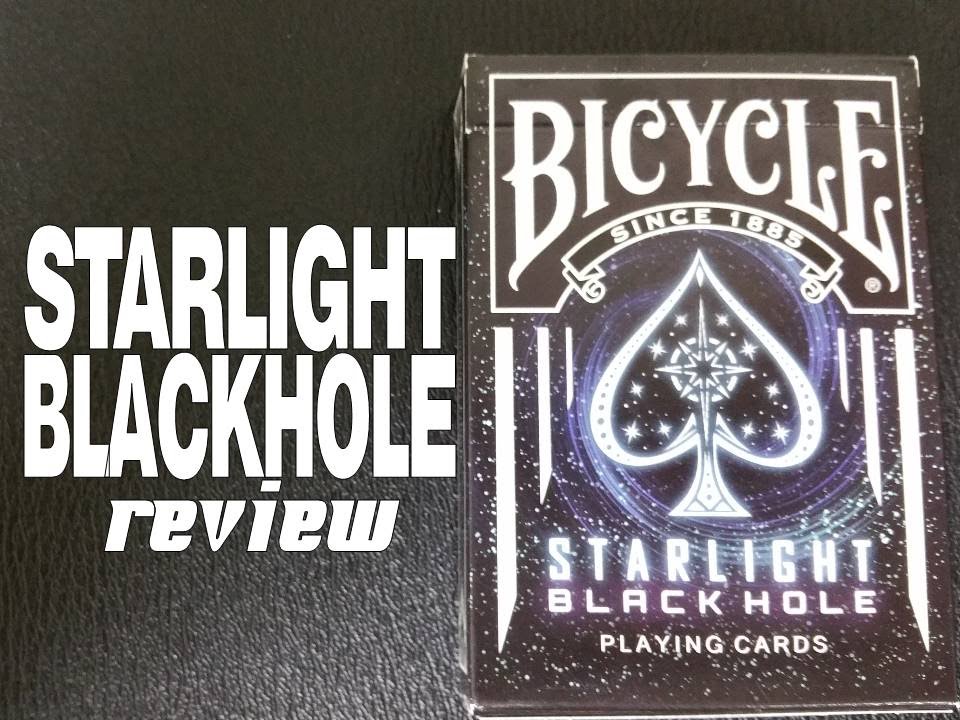 Starlight Black Hole - Collectible Playing Cards - Deck Review - YouTube