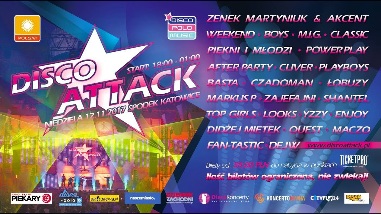 BOYS - Szalona (Disco Attack - Katowice 2017) - YouTube