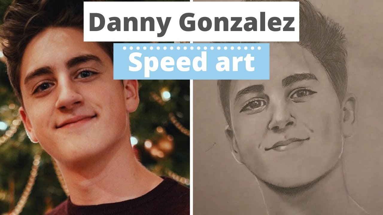 Danny Gonzalez speed art drawing - YouTube