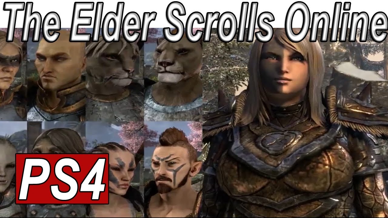 The Elder Scrolls Online Character Creation 【HD】 - YouTube