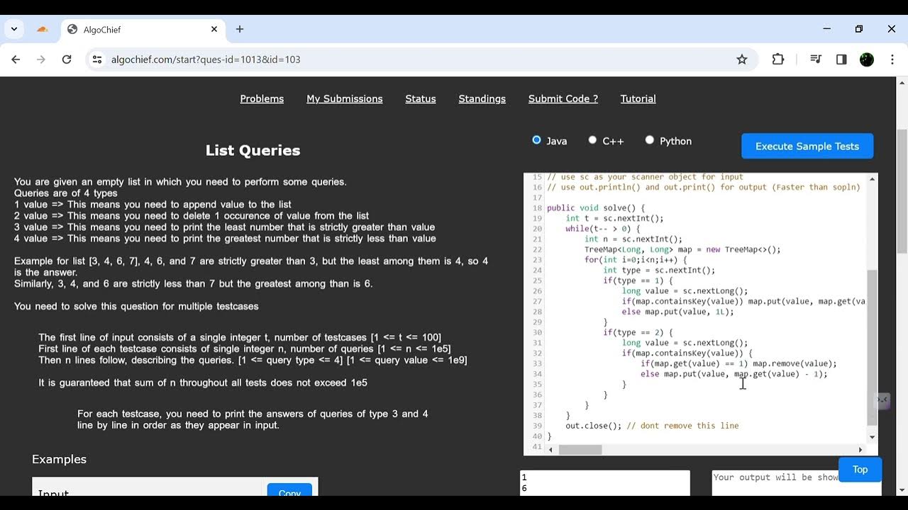 List Queries - JP Morgan Practice 1 - YouTube