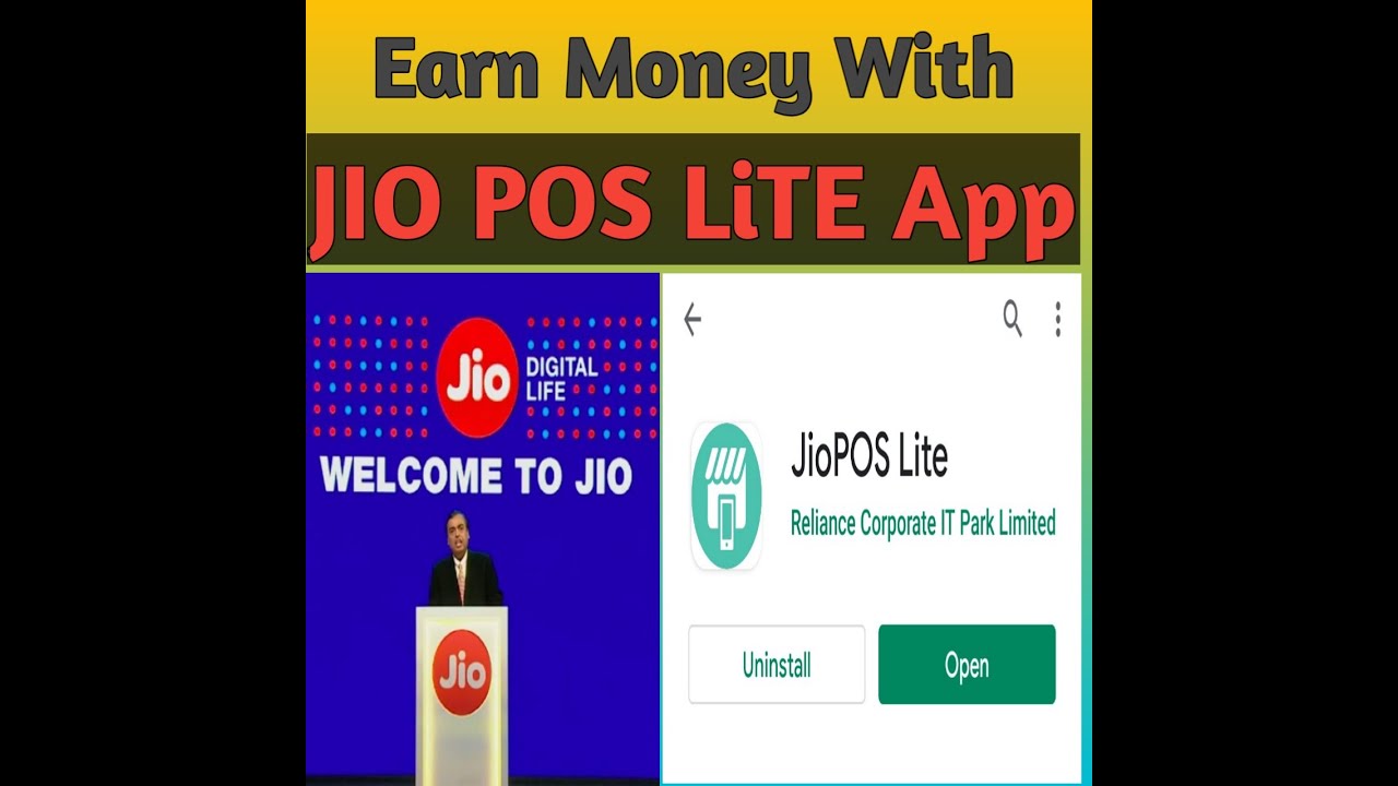 Jio POSE Lite....The Earning App, Recharge karo paise kamao. - YouTube