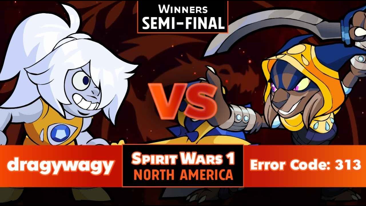 dragywagy vs Error Code:313 - Winners Semi-Finals - Spirit Wars 1 - NA 1v1 - YouTube