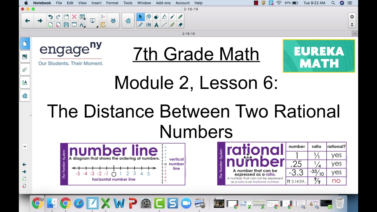 7th Grade Eureka Math: Module 2, Lesson 6 - YouTube