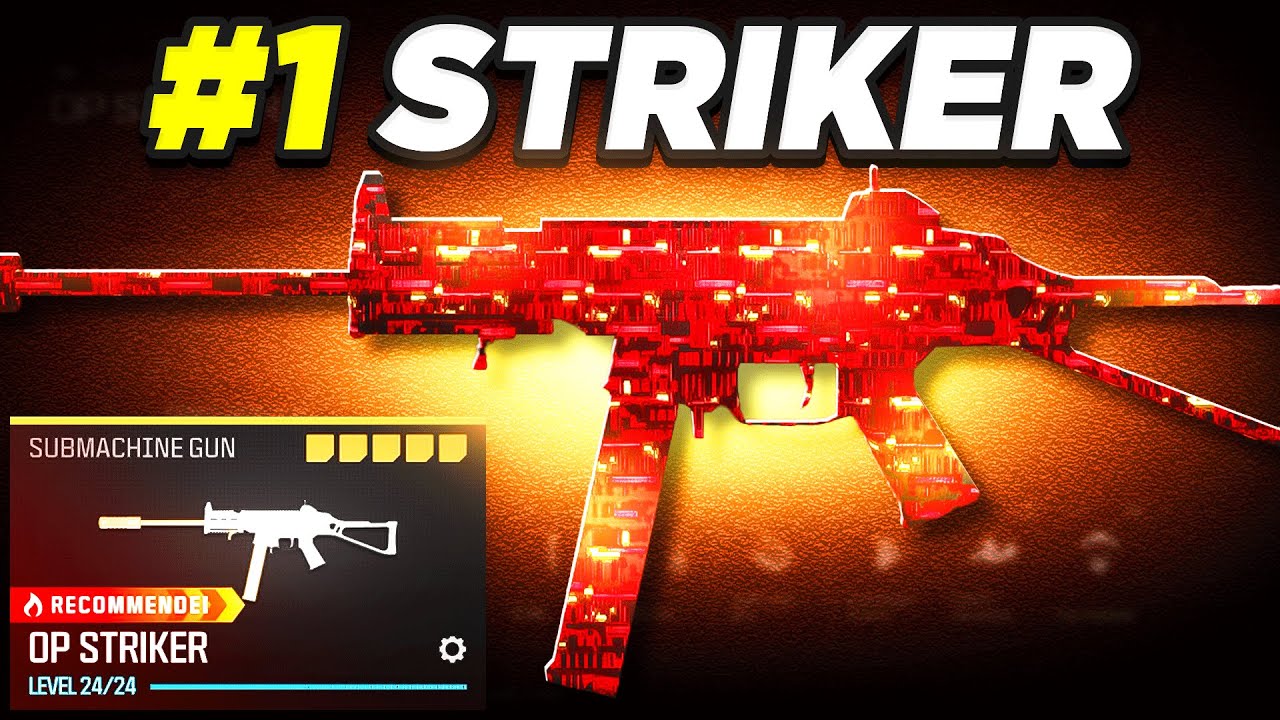 the *NEW* #1 STRIKER CLASS in MW3! MAX DAMAGE! (Best STRIKER Class ...