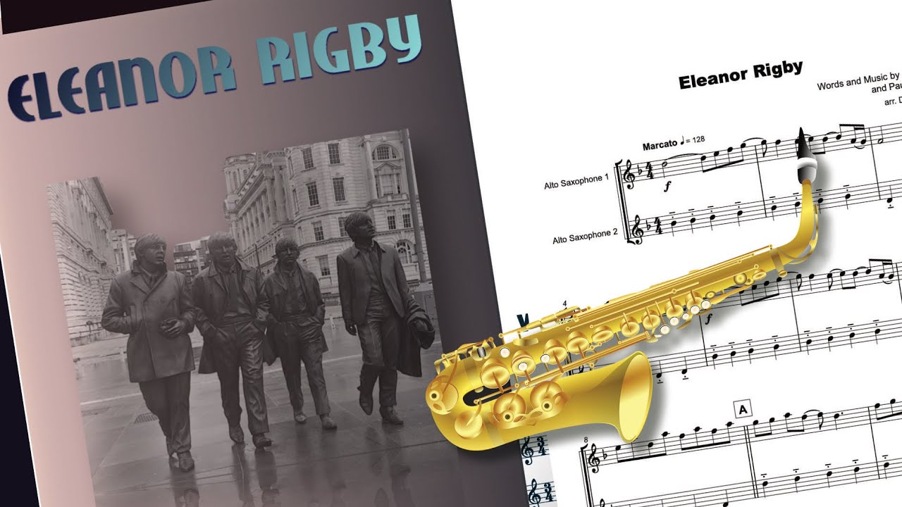 Eleanor Rigby , by The Beatles, Alto Saxophone Duet - YouTube