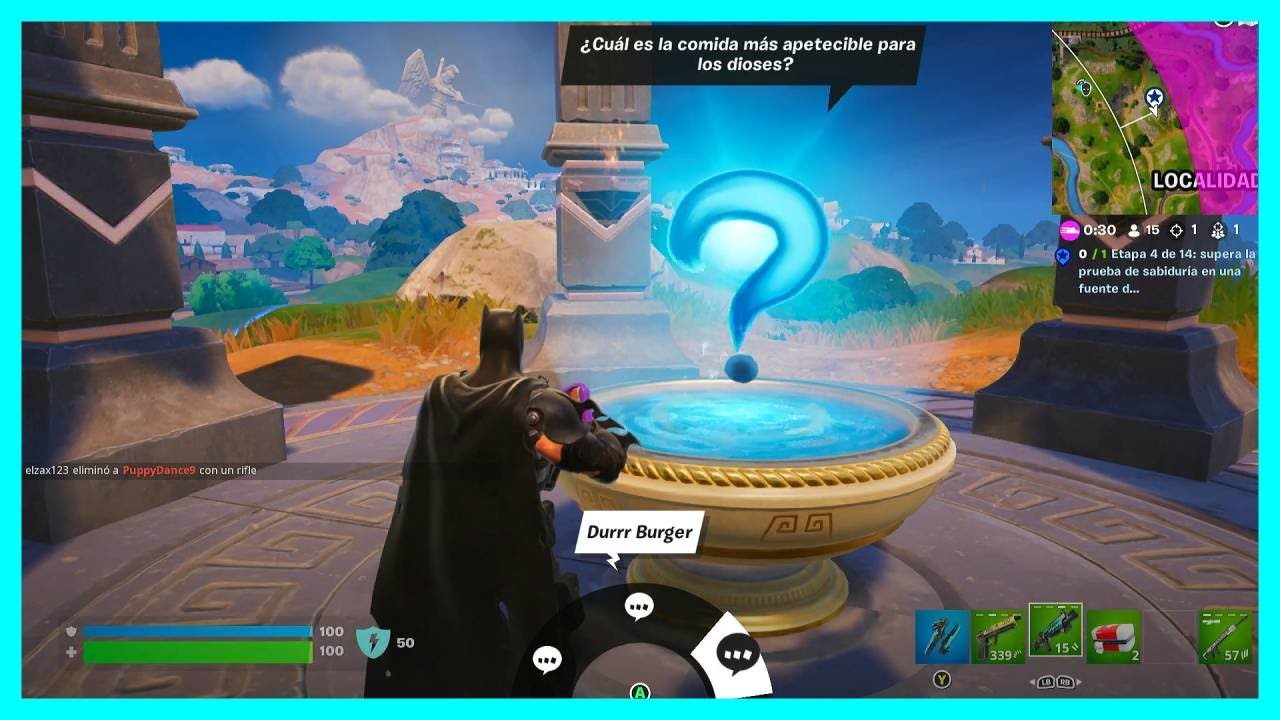 🔷 SUPERA LA PRUEBA DE SABIDURIA EN UNA FUENTE DE ADIVINACION EN EL MAPA ...