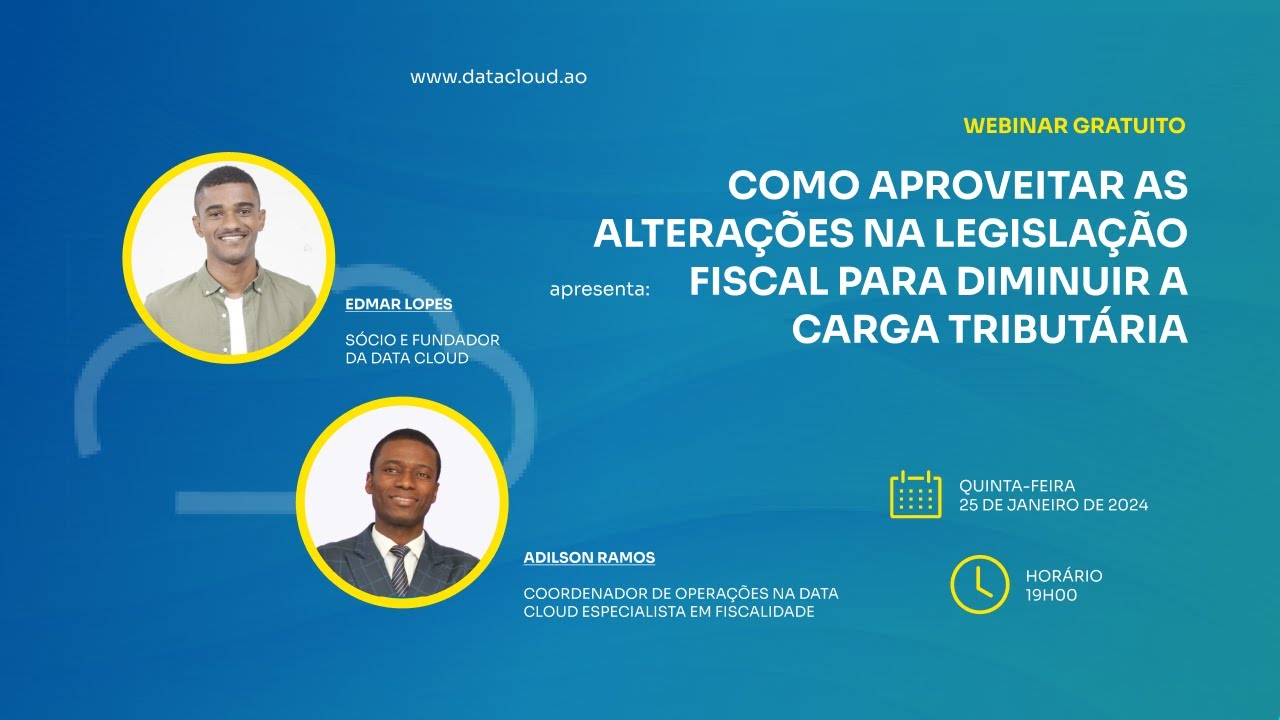 Webinar - Como aproveitar as alterações na legislação fiscal para ...