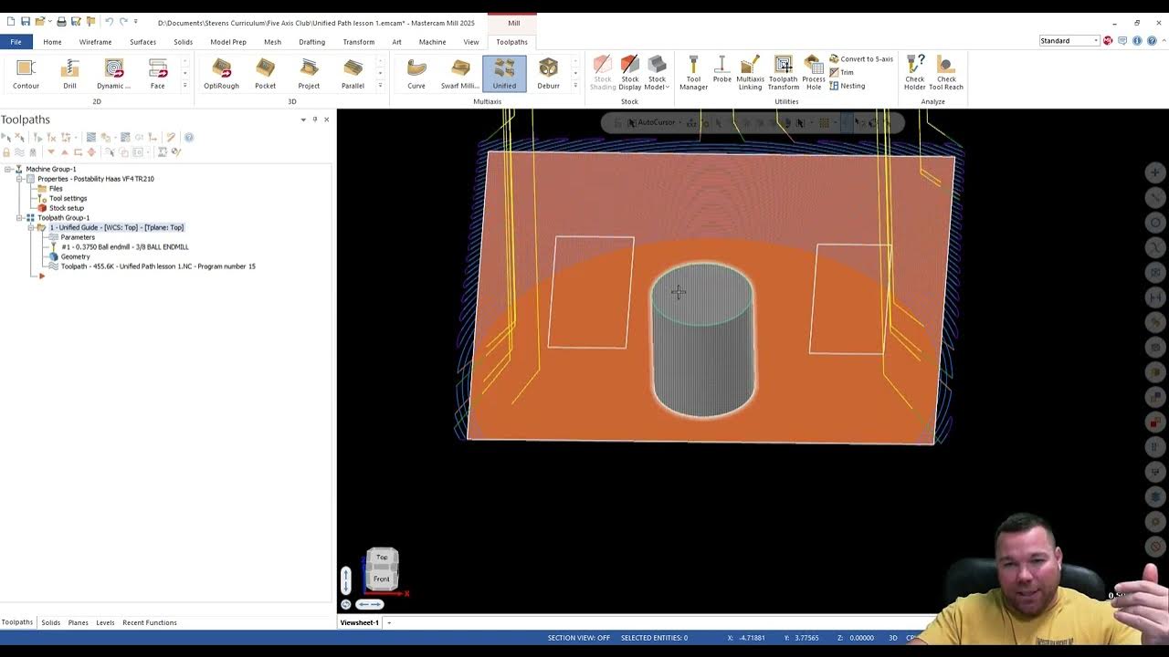 Unified Toolpath (Collision Control) - YouTube