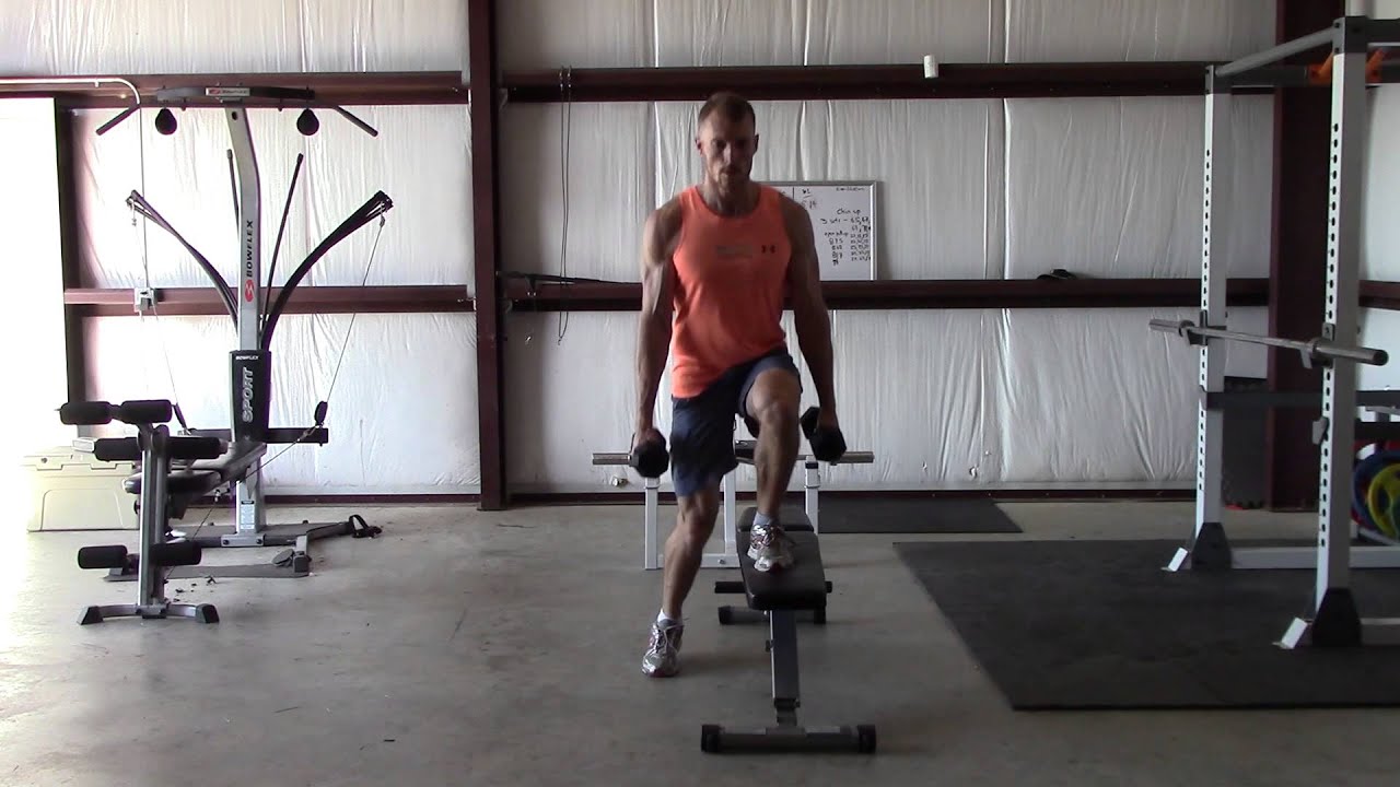Dumbbell Side Step Up - YouTube
